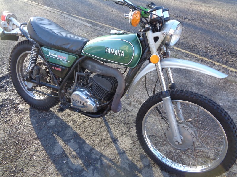 Sold 1974 Yamaha DT DT250, Brighton, East Sussex | Triad Classic Bikes